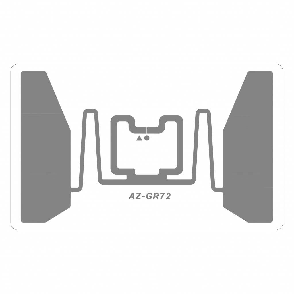 AZ-GR72 White Wet Inlay - rfid.supplies